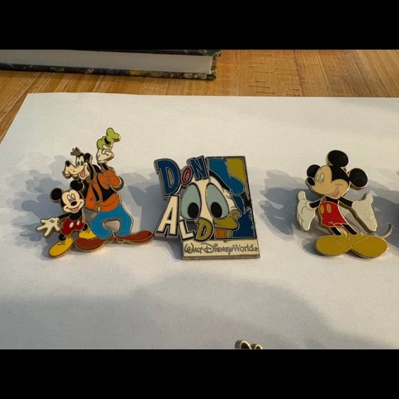 Disney | Accessories | Disney Colorful Character Pin Set | Poshmark